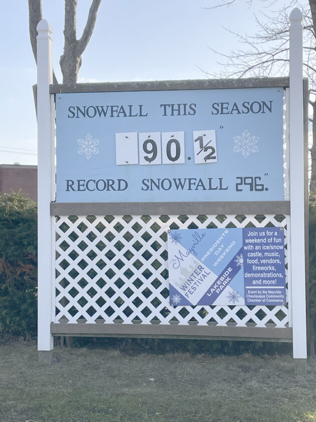 First time in 70 years Buffalo totals more snow than Mayville | News ...